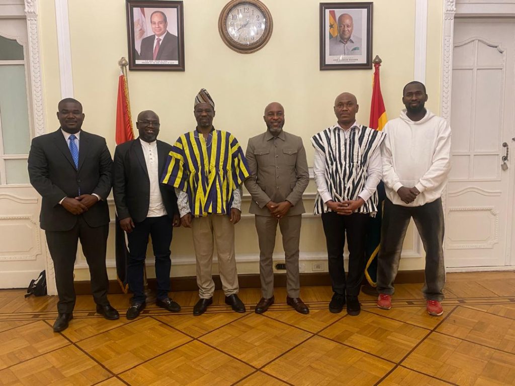 WELCOMING AND MEETING WITH GHANAIAN COMMUNITY EXECUTIVES IN CAIRO ...